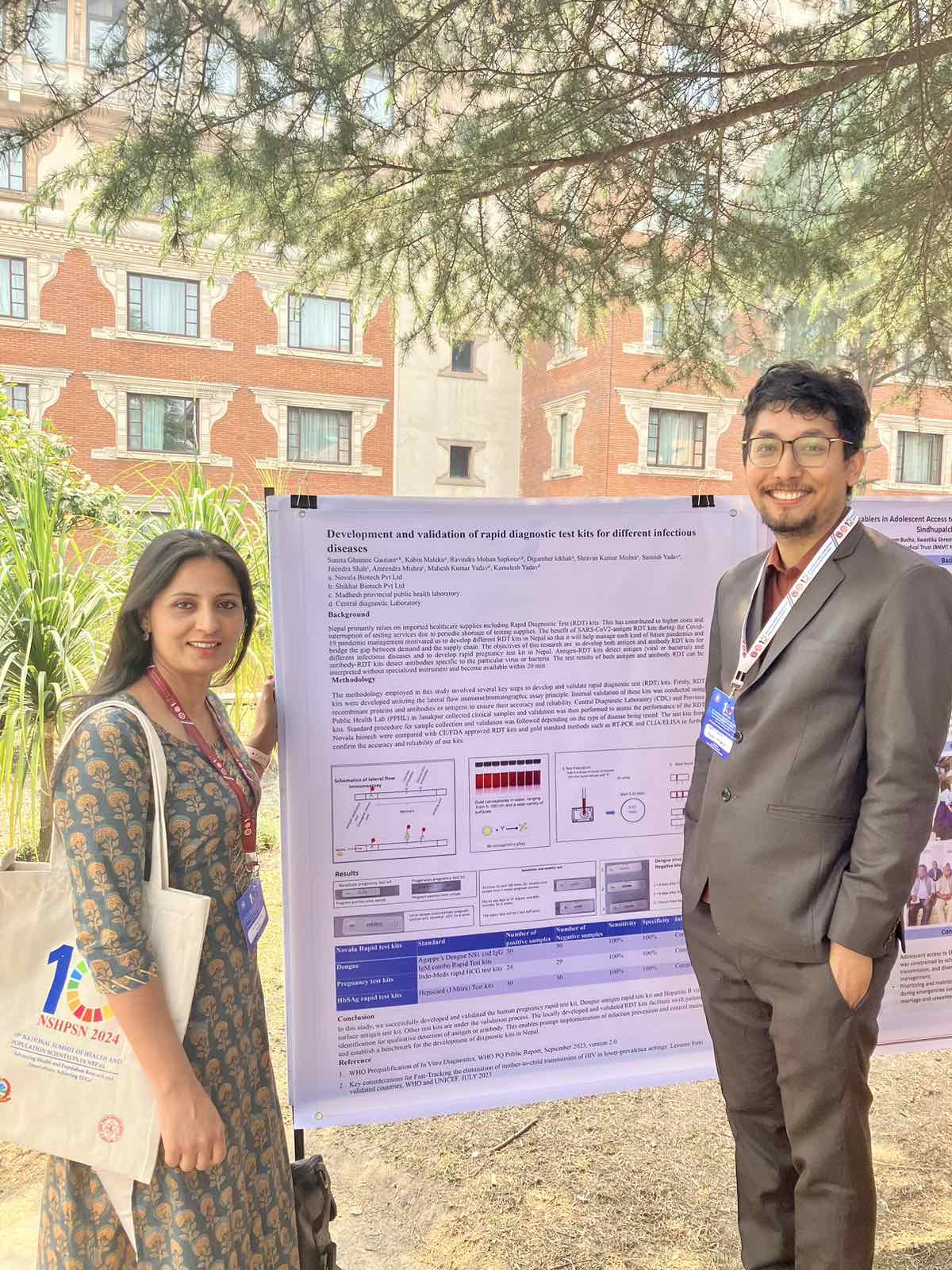 Novala Biotech's Scientific Presentation on National Health Research Summit